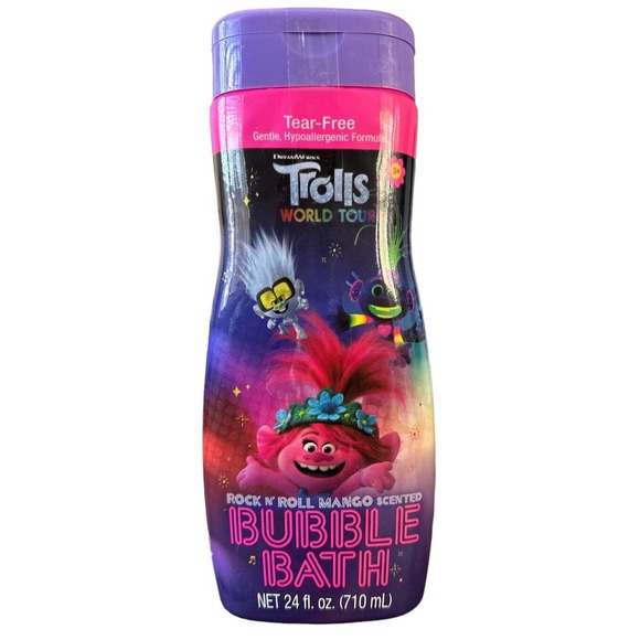Trolls | Bath & Body | Trolls Bubble Bath Rock N Roll Mango Scented 24 ...
